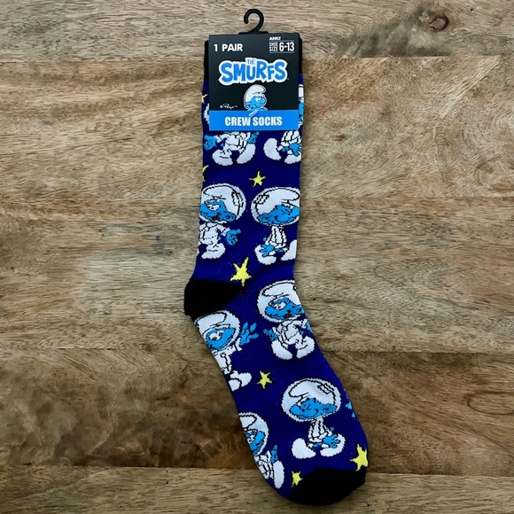 The Smurfs | Underwear & Socks | 52 New Adult The Smurfs Socks | Poshmark